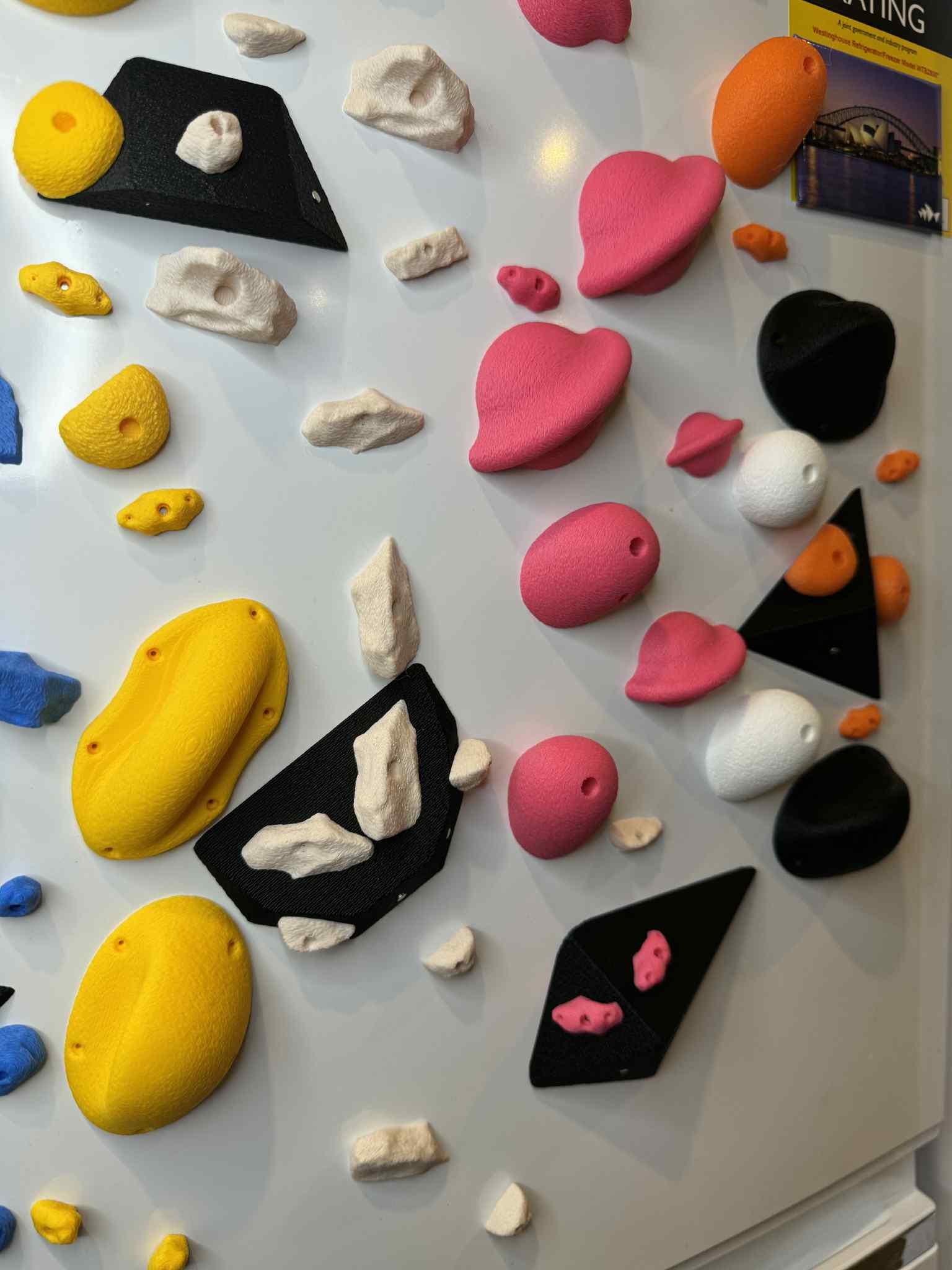Mini Climbing Holds for Fridge Magnet - Gifts for Rock Climbers ...