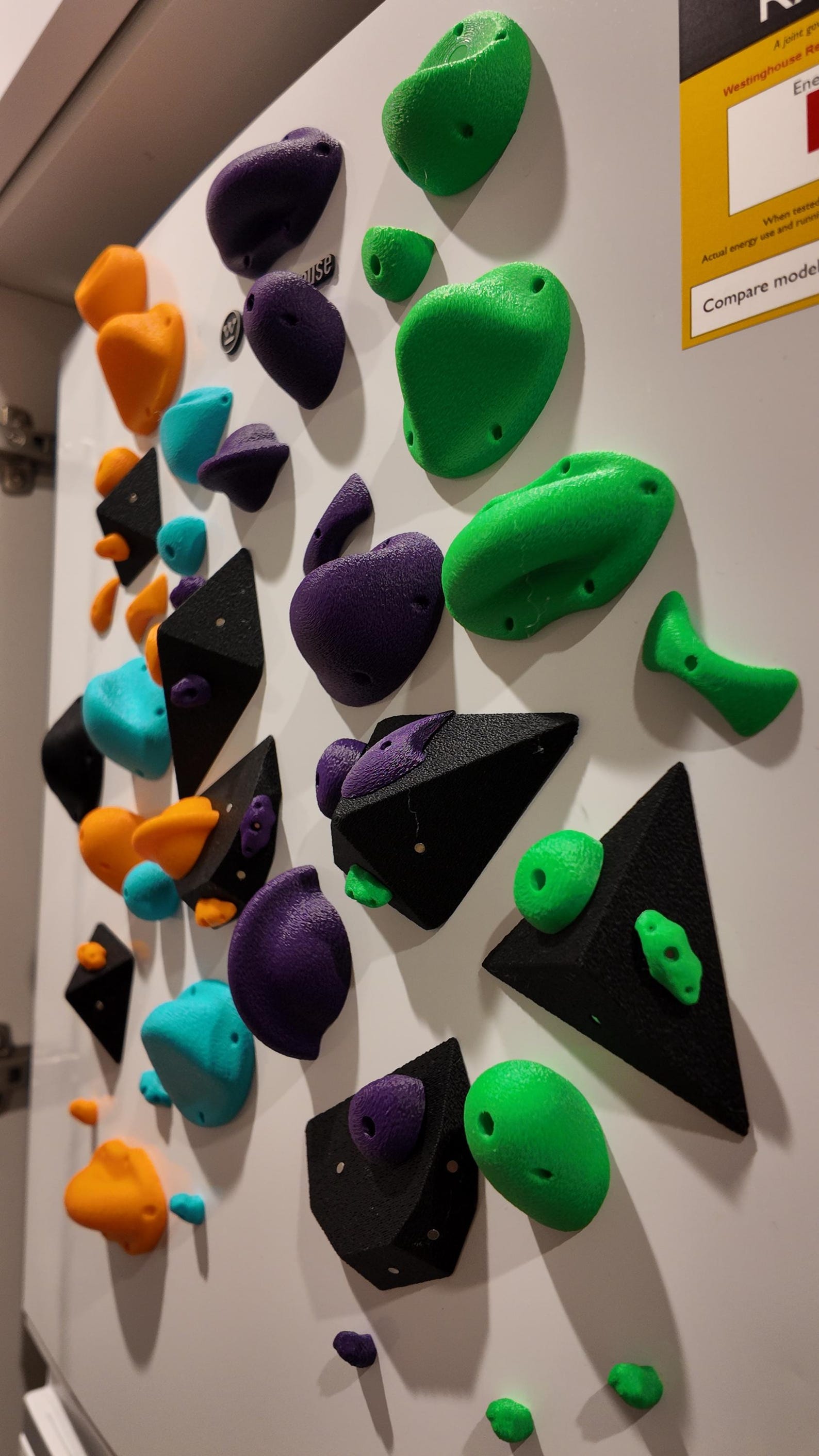 Mini Climbing Holds for Fridge Magnet - Gifts for Rock Climbers ...