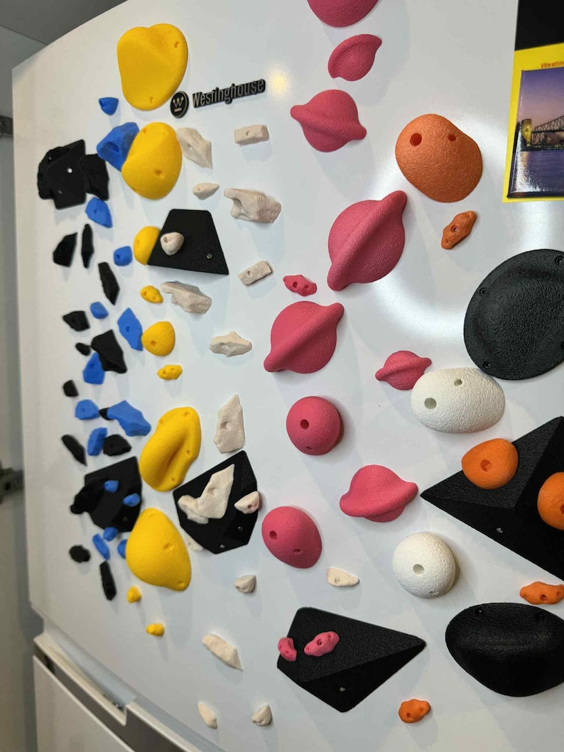 Mini Climbing Holds for Fridge Magnet - Gifts for Rock Climbers ...