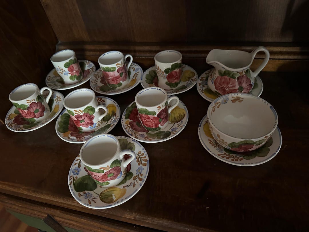 Vintage Coffee and Tea Service — Simpsons (potters) Ltd., England ...