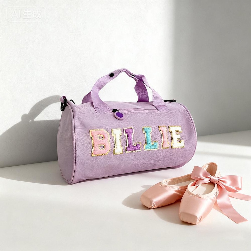 Kids Purple Duffle Bag - Etsy UK