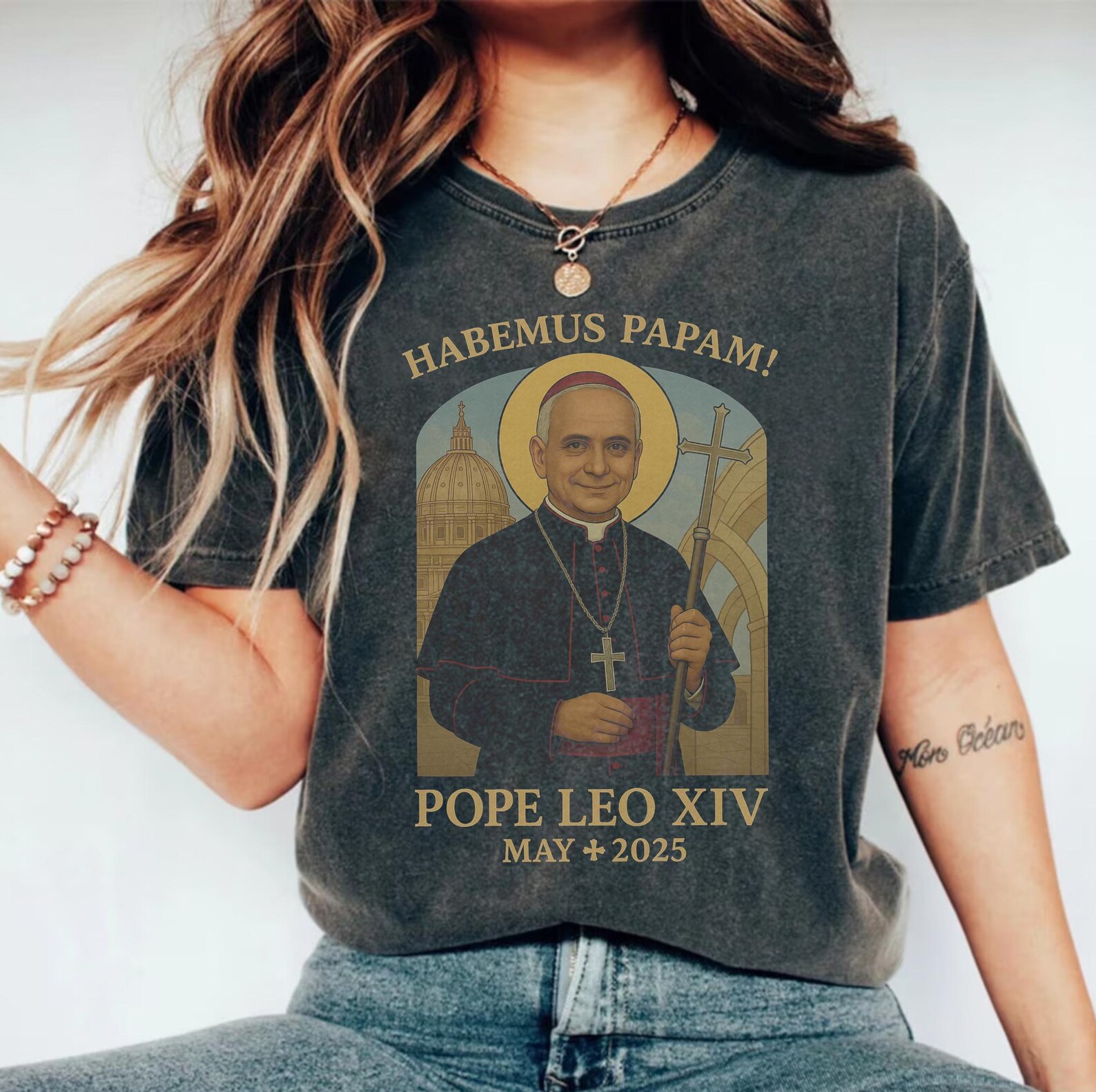 Habemus Papam Pope Leo Robert Prevost Pope Png, Pope Leo XIV Robert ...