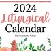 Printable Catholic Planner for Liturgical Living - Etsy
