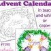 Printable Advent Wreath Calendar for Kids in Black and White and Color ...