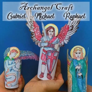 Saint Michael and the Archangels Printable Craft Packet - Etsy