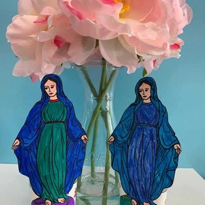 Printable Mary Statue Craft for Catholic Kids (instant Download) - Etsy