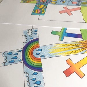 Printable Set of Cross Crafts for Kids - Etsy UK