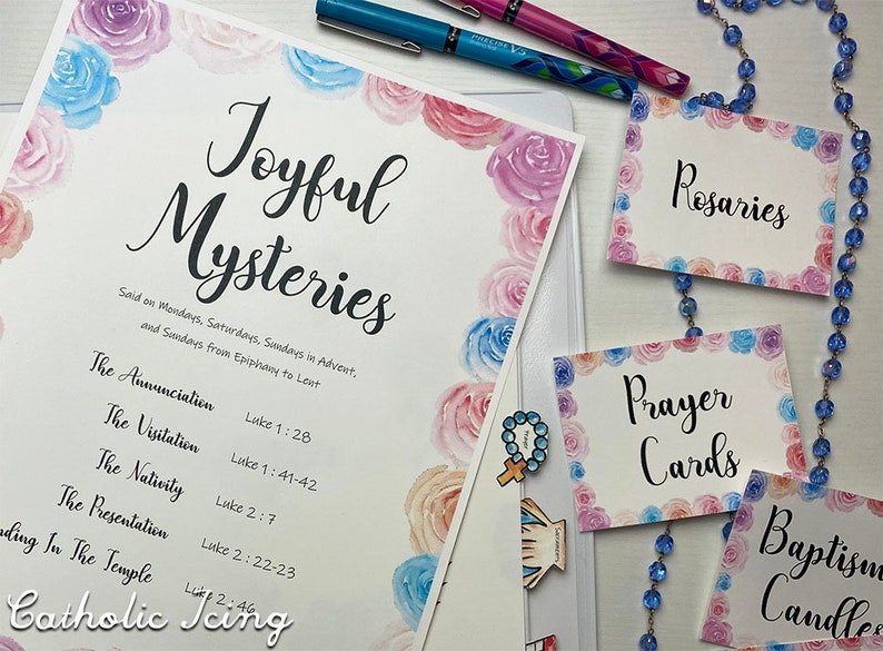 Printable Catholic Planner for Liturgical Living - Etsy