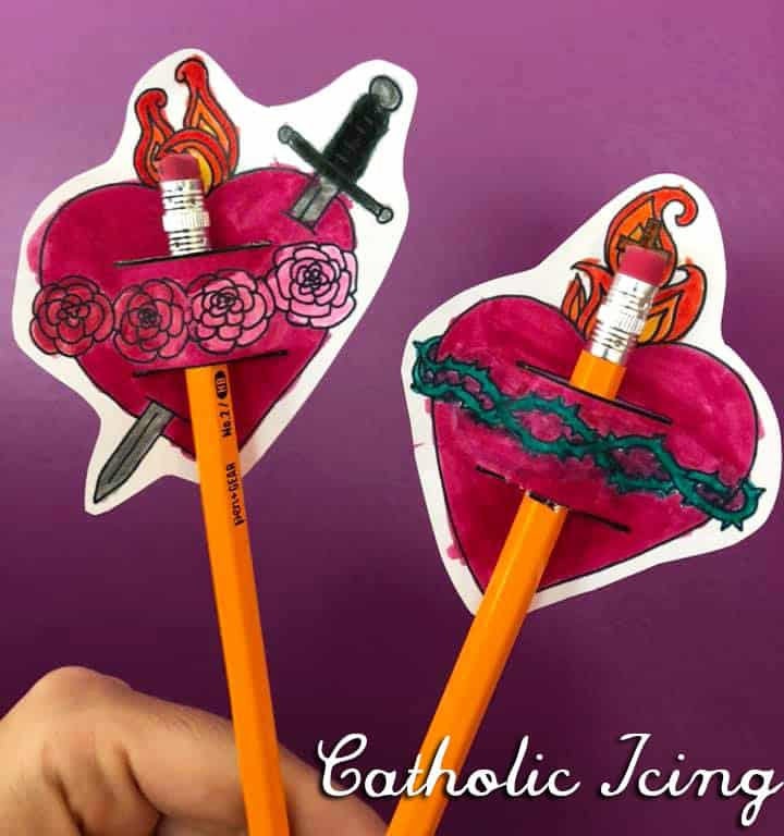 Sacred Heart of Jesus Themed At-home Catholic Vacation Bible School ...