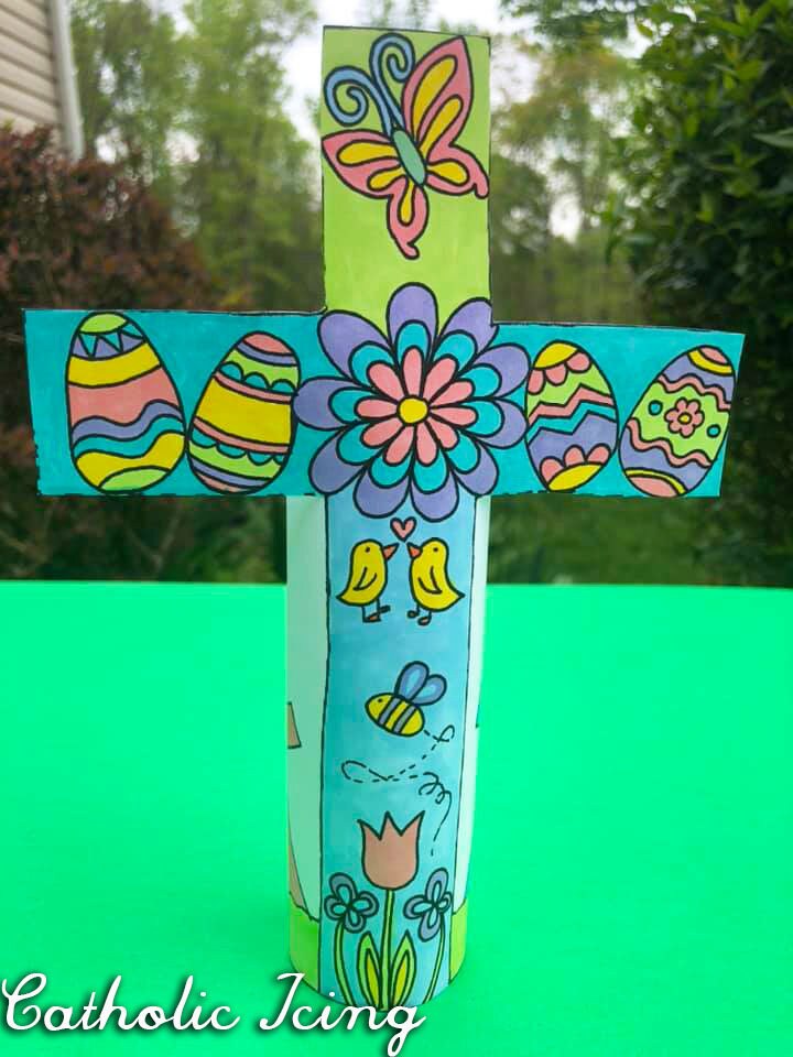 Printable Set of Cross Crafts for Kids - Etsy