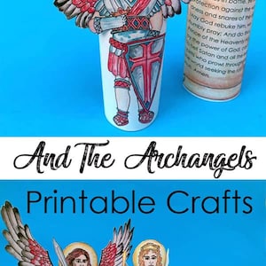 Saint Michael and the Archangels Printable Craft Packet - Etsy