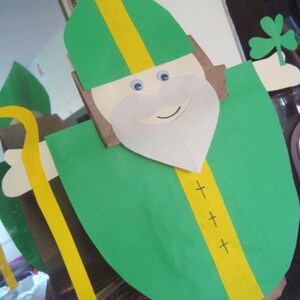 Saints Paper Bag Puppet Templates - Etsy