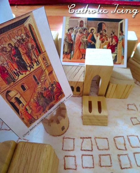 Build a Model of Jerusalem Lesson and Printable Art Cards for Holy Week ...