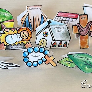 Printable Catholic Planner for Liturgical Living - Etsy