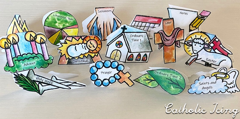 Printable Catholic Planner for Liturgical Living - Etsy