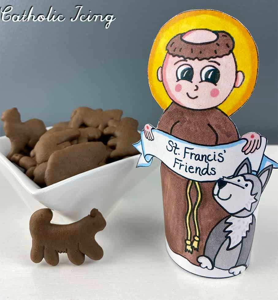 Printable Saint Food Labels for Kids: Catholic Feast Days (instant ...