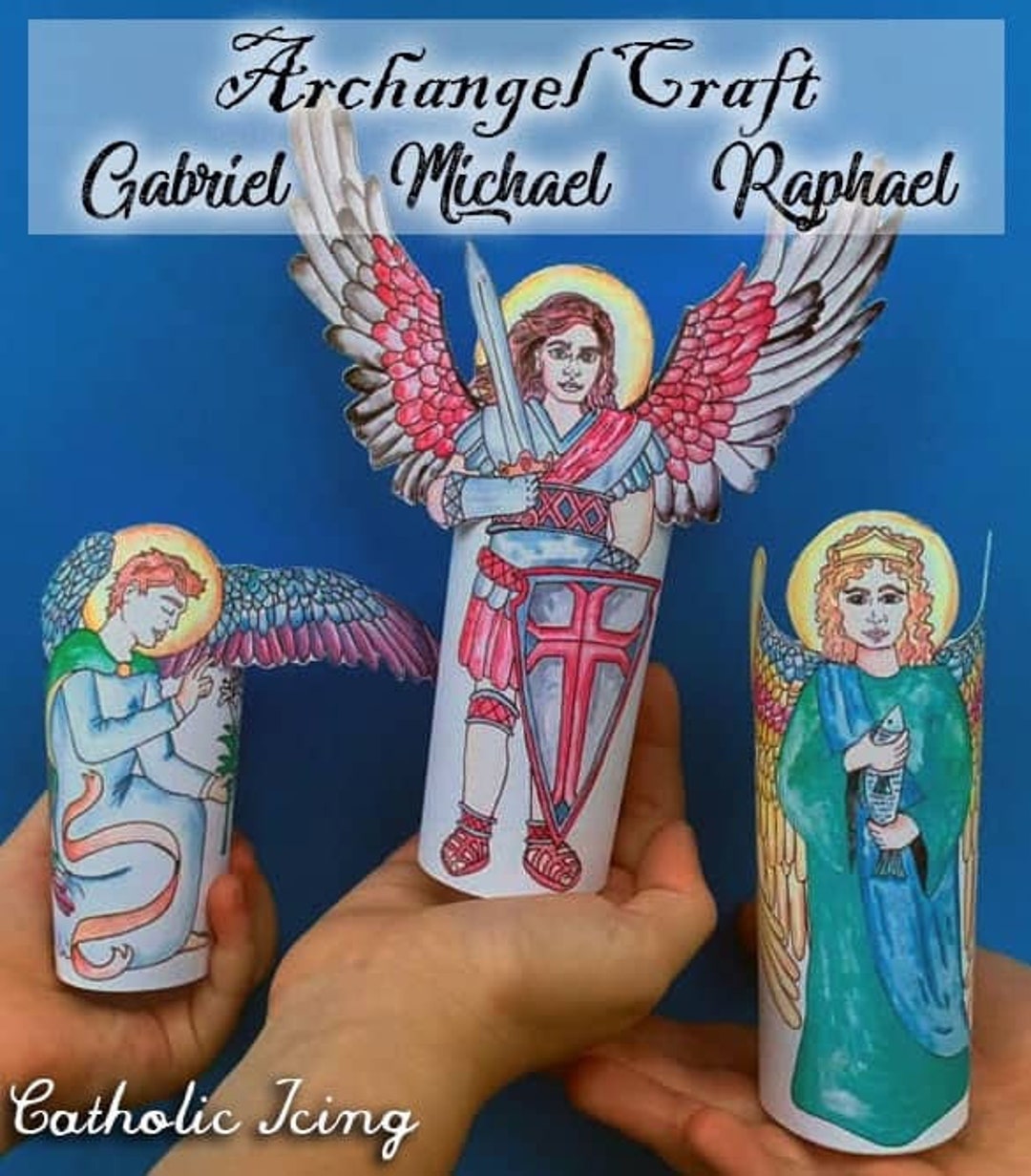 Saint Michael and the Archangels Printable Craft Packet - Etsy