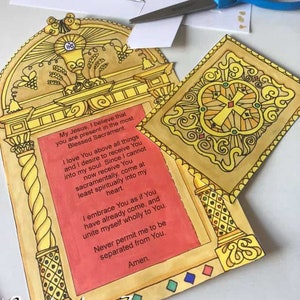 Printable Spiritual Communion Craft Pack for Kids - Etsy