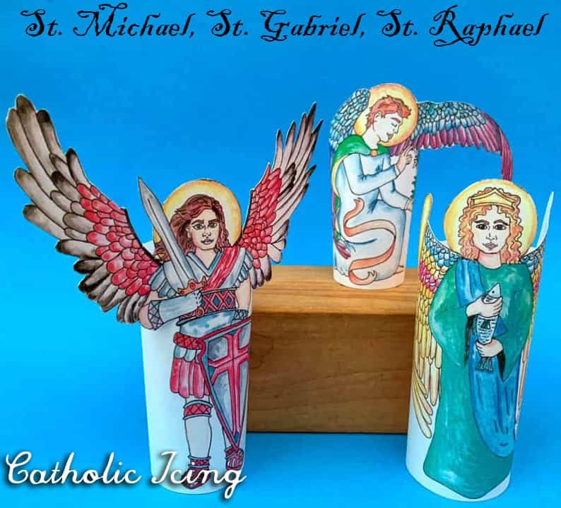 Saint Michael and the Archangels Printable Craft Packet - Etsy