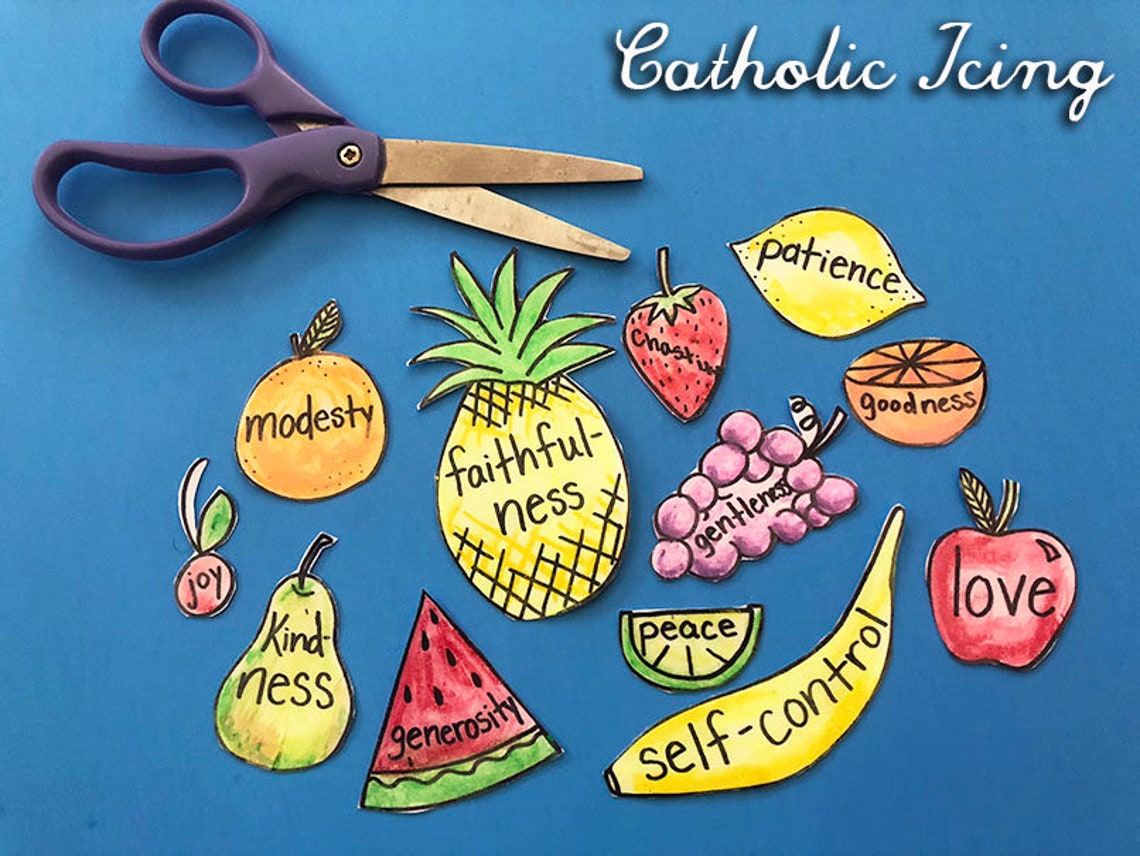 Fruits of the Holy Spirit Craft Set - Etsy