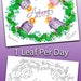 Printable Advent Wreath Calendar for Kids (in Black and White and Color ...