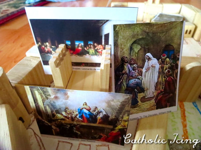 Build a Model of Jerusalem Lesson and Printable Art Cards for | Etsy