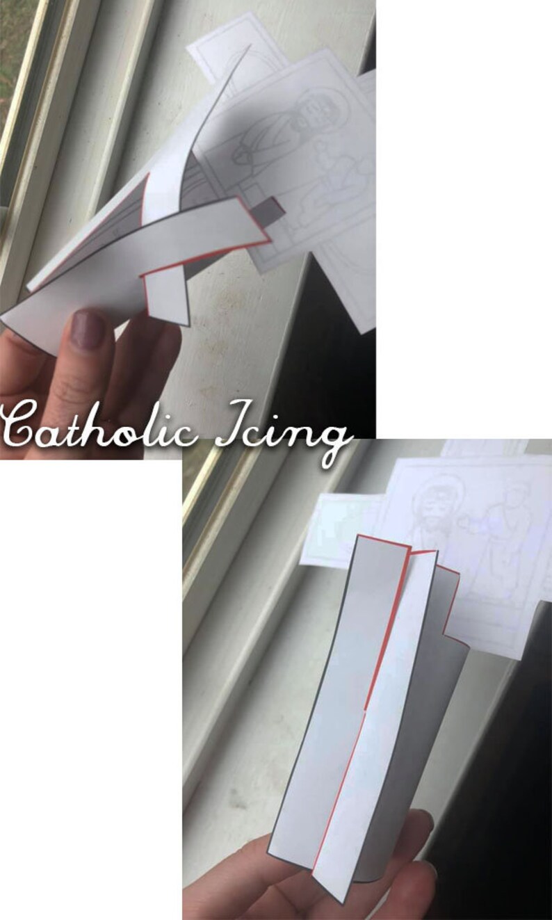 Printable Stations of the Cross Craft for Kids - Etsy
