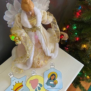 12 Days of Christmas Ornaments: Christian Symbols, Catholic Kids Craft ...