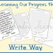 Learning Our Prayers the Write Way - Catholic Prayers Handwriting ...