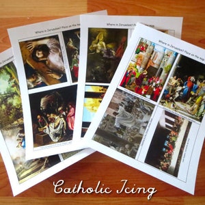 Build a Model of Jerusalem Lesson and Printable Art Cards (for Holy ...