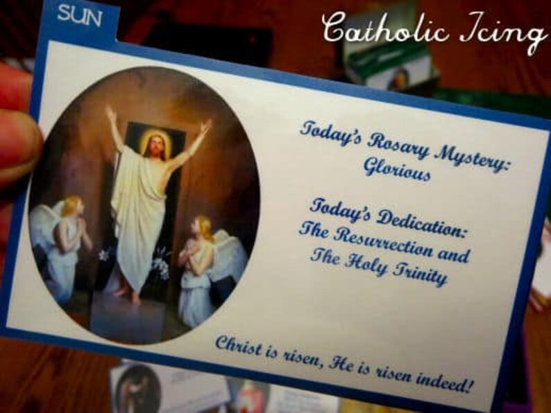 Printable Catholic Prayer Box Dividers - Instant Download | Organize ...
