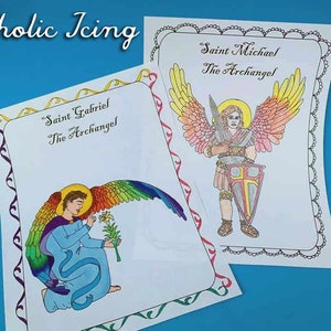 Saint Michael and the Archangels Printable Craft Packet - Etsy
