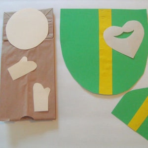 Saints Paper Bag Puppet Templates - Etsy
