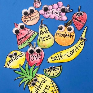 Fruits of the Holy Spirit Craft Set - Etsy