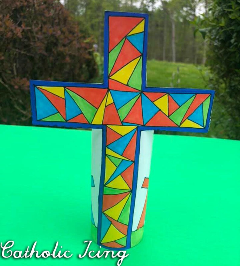 Printable Set of Cross Crafts for Kids - Etsy Canada