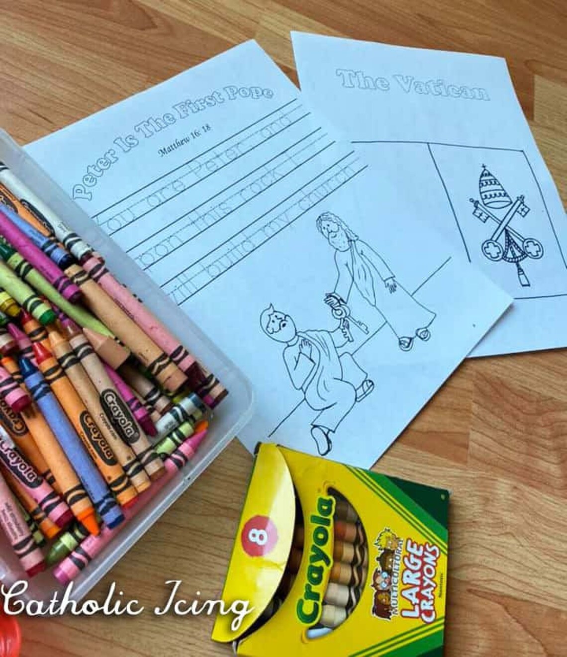 Saint Peter is the First Pope Printables Packet - Instant Download | No ...