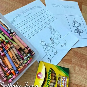 Saint Peter is the First Pope Printables Packet - Instant Download | No ...