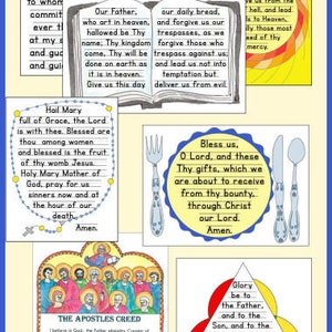 Learning Our Prayers the Write Way - Catholic Prayers Handwriting ...