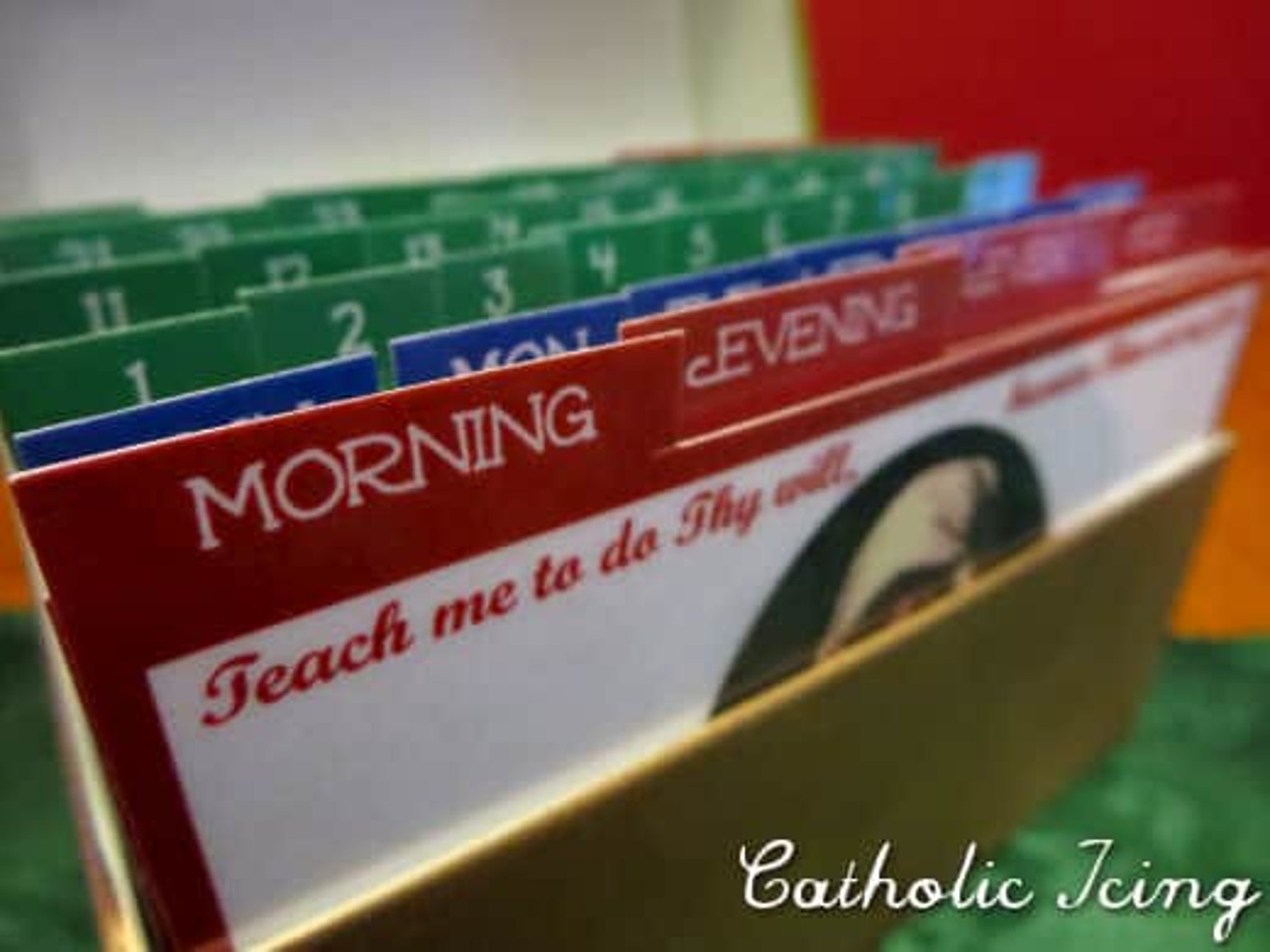 Printable Catholic Prayer Box Dividers - Instant Download | Organize ...