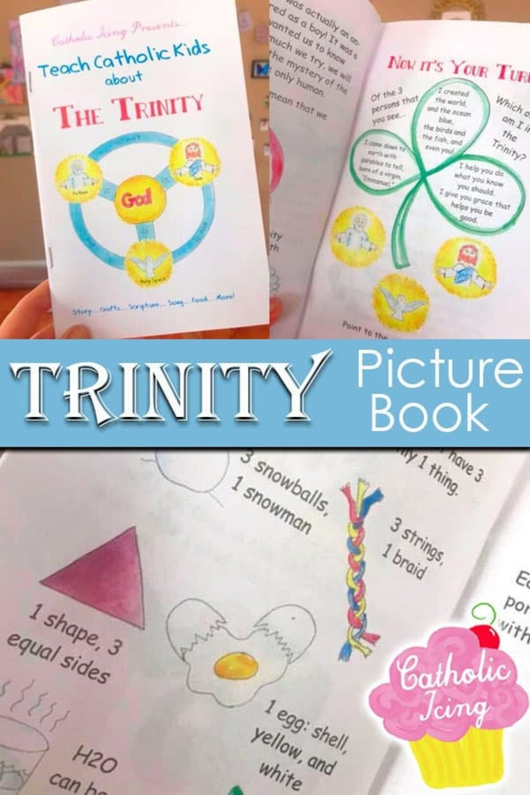 Trinity Booklet: Catholic Kids Activities & Crafts (instant Download ...