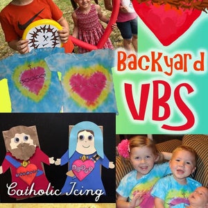Sacred Heart of Jesus Themed At-home Catholic Vacation Bible School ...