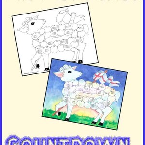 First Communion Countdown Calendar for Children | Instant Download - Etsy