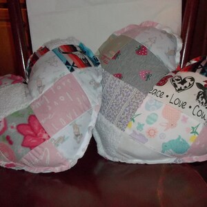 Memory Heart Pillow- 14"x14" - Etsy