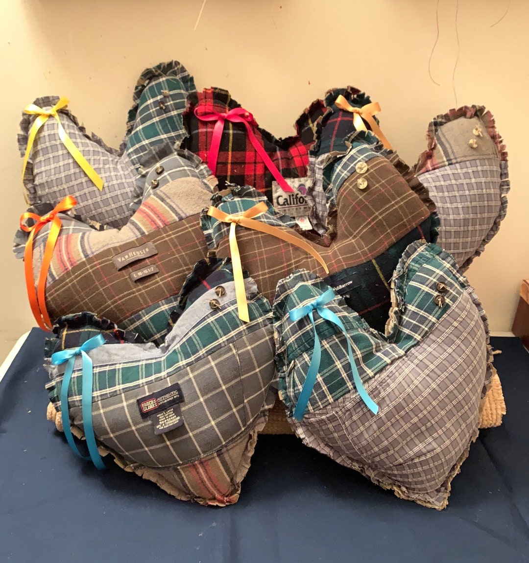 Memory Heart Pillow 14x14 - Etsy