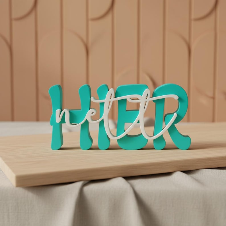 Nice 3D Print File STL 3MF Here - Etsy