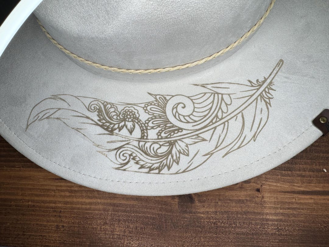 Miss-fired Engraved Cowboy Hats | Suede Fedora | Fall Fashion ...