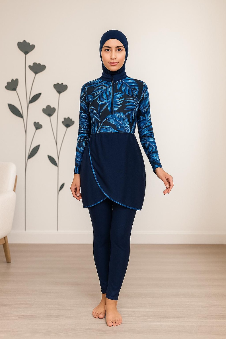 Modest Muslim Burkini Swimsuit for Women – Full Coverage, UPF 50 ...