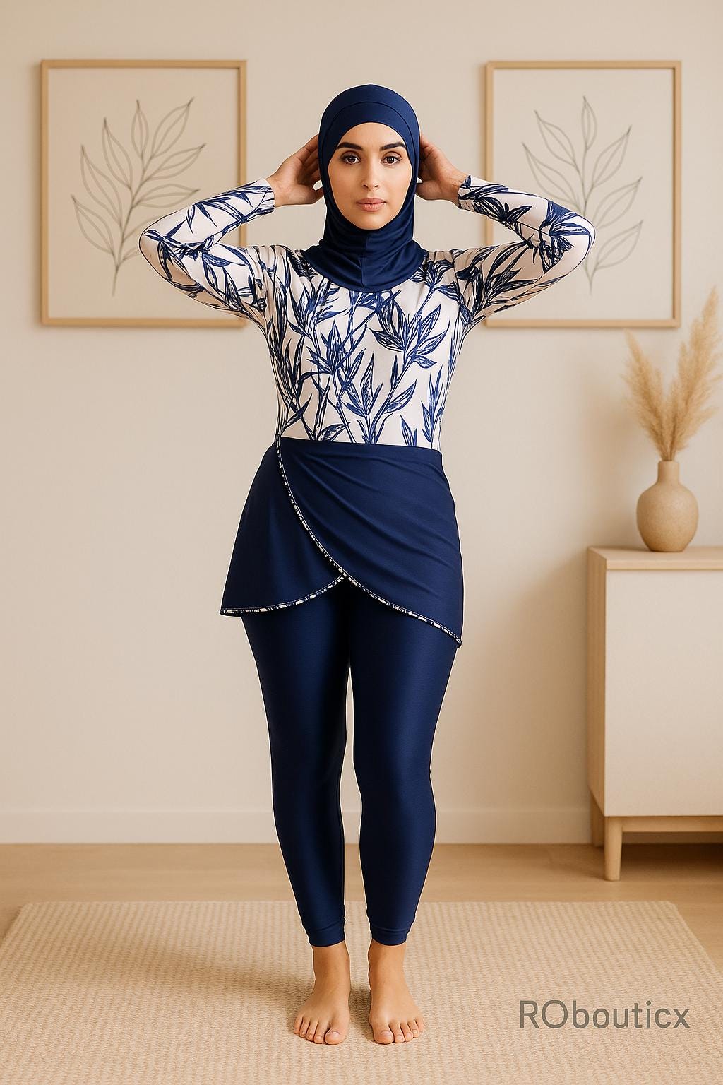 Modest Muslim Burkini Swimsuit for Women – Full Coverage, UPF 50 ...