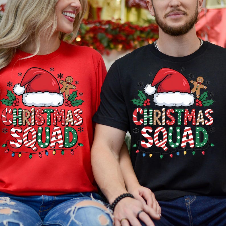 Christmas Crew Shirt: Matching Family Holiday Outfit - Etsy