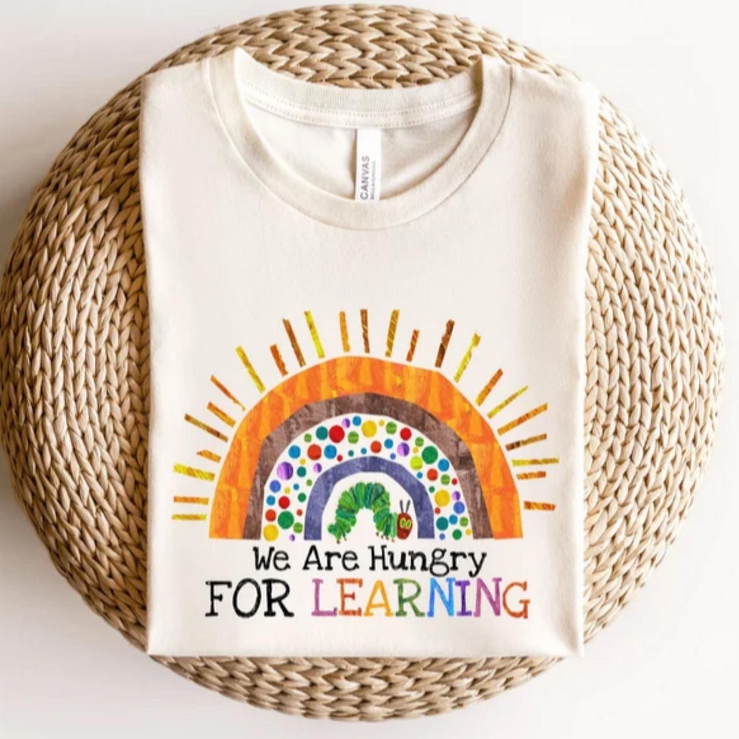 We Are Hungry for Learning Shirt: Funny Teacher Back to School Gift - Etsy